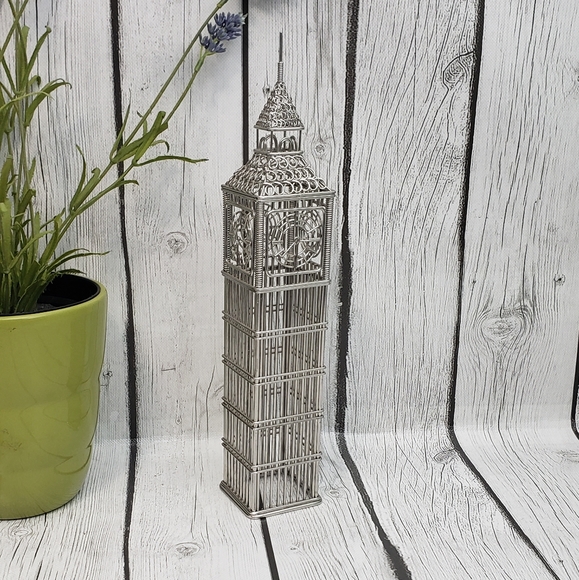 Accents | Big Ben Wire Model Replica Statue Of Londons Big Ben Tower ...